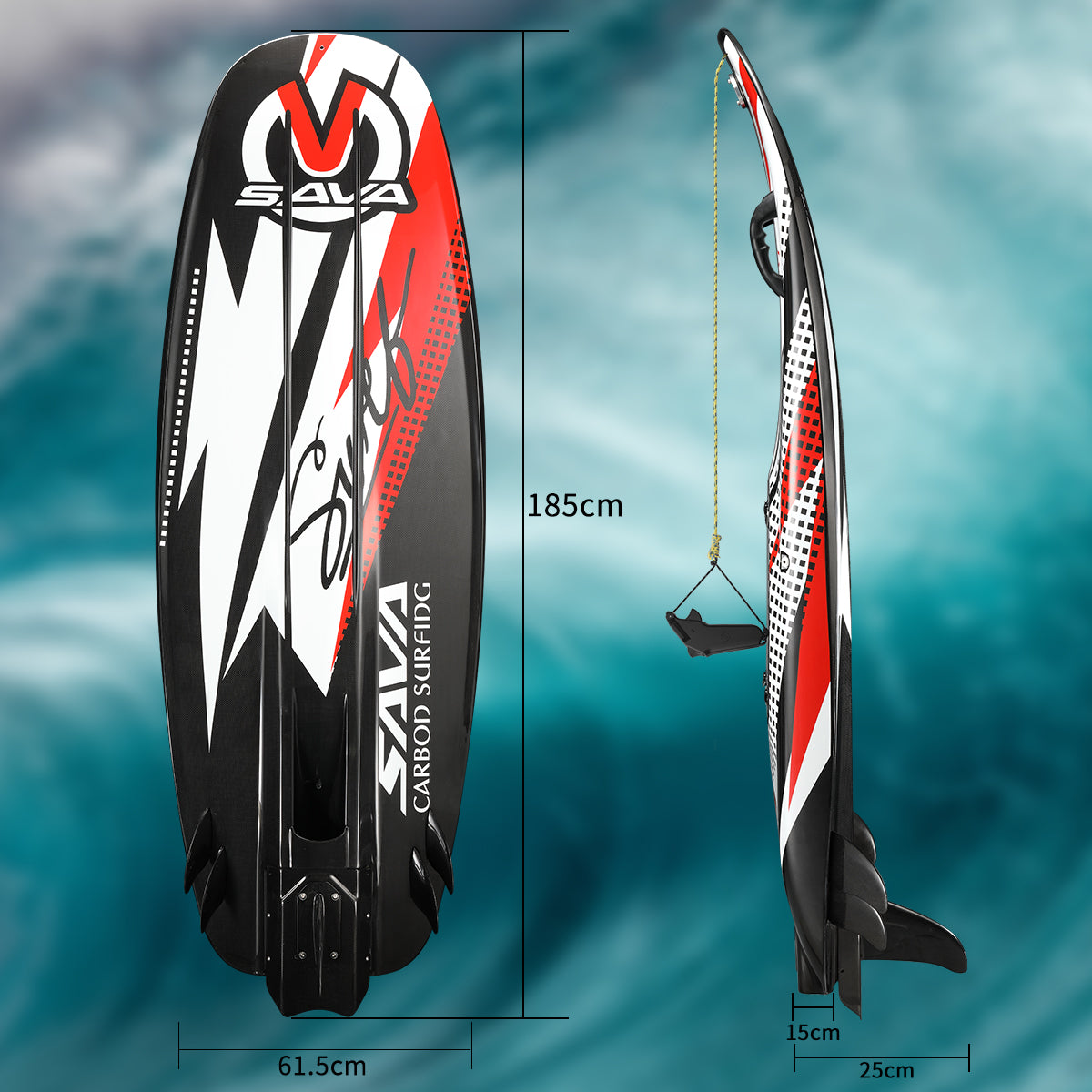 Types of SAVA Powered Surfboards
